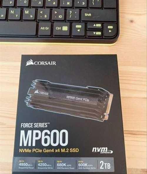 Ssd диск Corsair SSD Force MP600 M.2 NVMe 2TB