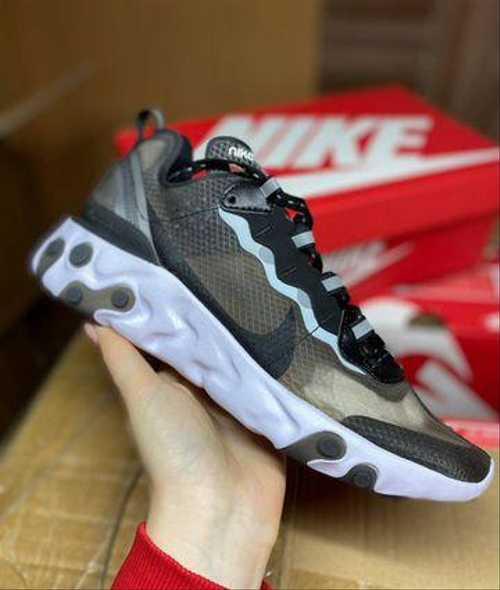 Кроссовки Nike React Element 87 Undercover gray