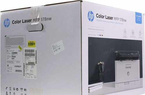 Мфу лазерный HP Color 178nw, A4, цветной, лазерный