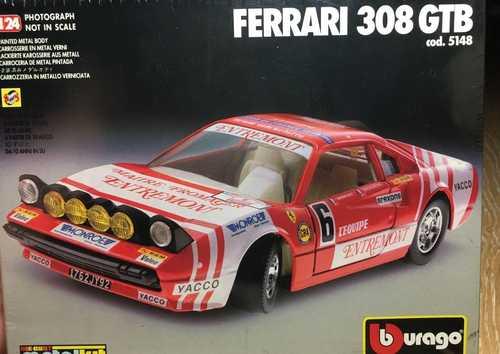 1/24 Кит (сборка) Ferrari 308 GTB Bburago Italy