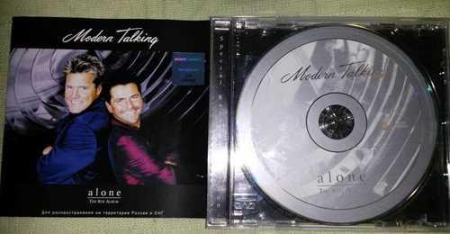 CD компакт Modern Talking. Alone. Лицензия