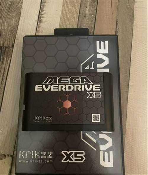 Mega everdrive X5 флеш-картридж