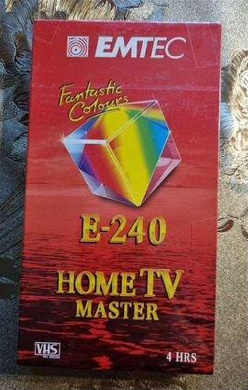 Видеокассета emtec E-240 home TV master