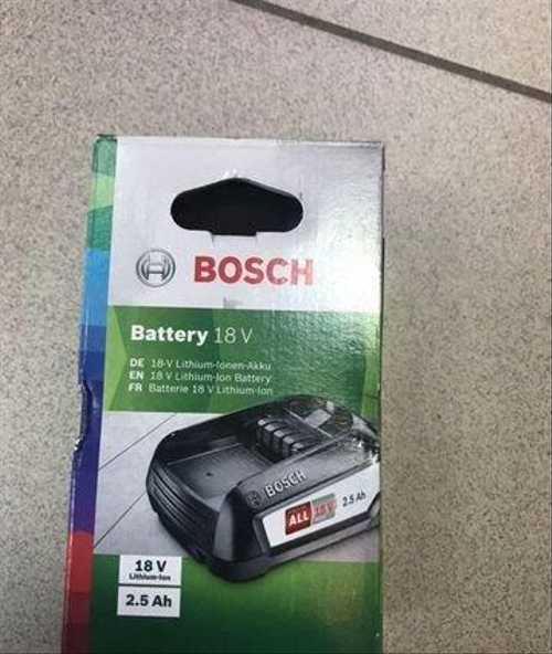 Аккумулятор Bosch PBA DIY 18V 2.5 Ач (2607337199)