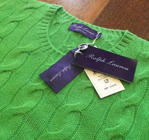 Оригинальный кашемировый свитер Polo Ralph Lauren