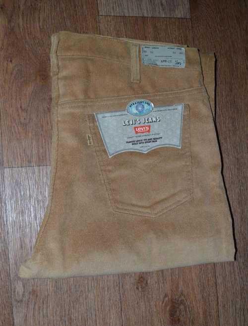 Джинсы Levis 519 W38 L32, вельвет, Made in USA