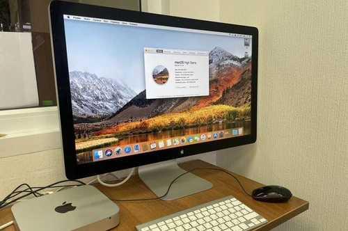 Mac mini Md2011 i5/16G/ssd256/hdd1tb + display 27"