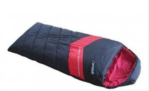 Спальный мешок Campus "Adventure 500 SQ", black/red, правый