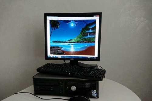 Настольный компьютер Dell OptiPlex 755 с монитором