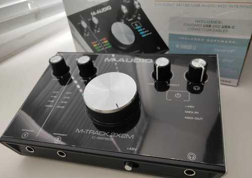 Аудиокарта M-Audio M-Track 2X2M