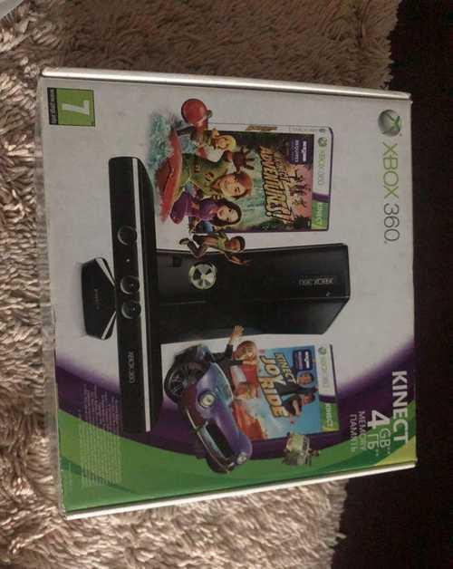 Xbox 360 4gb + kinect