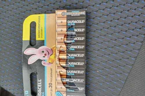 Батарейки аа Duracell Ultra блистер из 12 штук