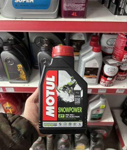Моторное масло для снегоходов Motul Snowpower