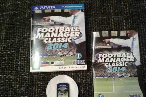 Football manager classic 2014. PS Vita