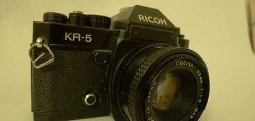 Плёночный фотоаппарат ricoh KR-5