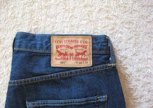 Джинсы Levi's 501 W34 L32