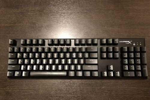 Механическая клавиатура hyperx alloy fps mx blue