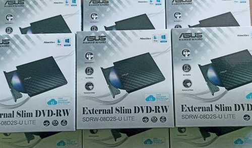 Новый внешний привод DVD-RW asus sdrw-08D2S-U Lite