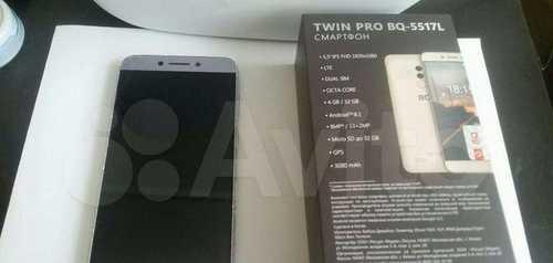 Телефон BQ twin PRO 5517L