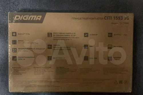 Планшетный компьютер digma citi 1593 3G