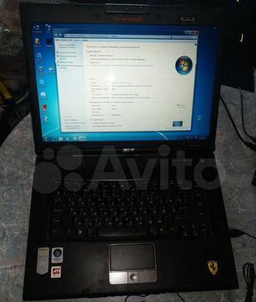 Ноутбук Acer ferrari 5000