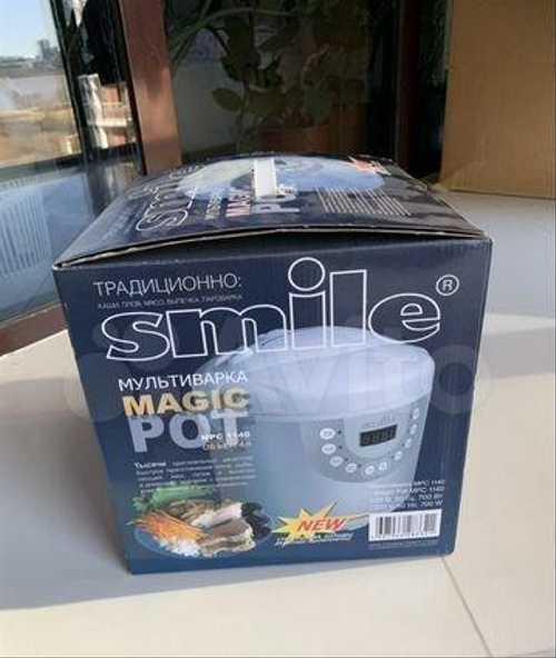 Новая Мультиварка Smile Magic Pot MPC-1140