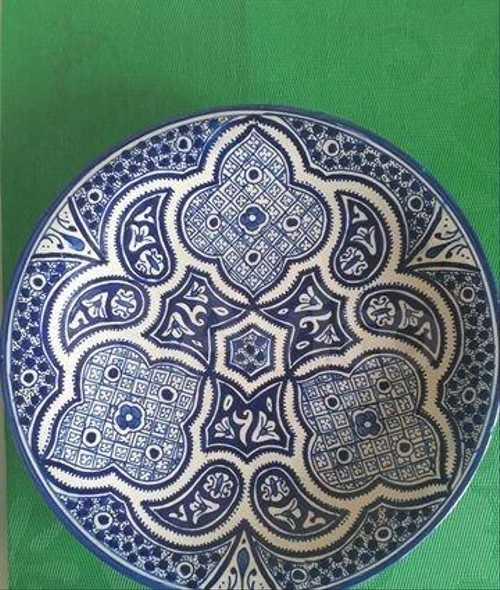 Тарелка настенная декоративная Марокко