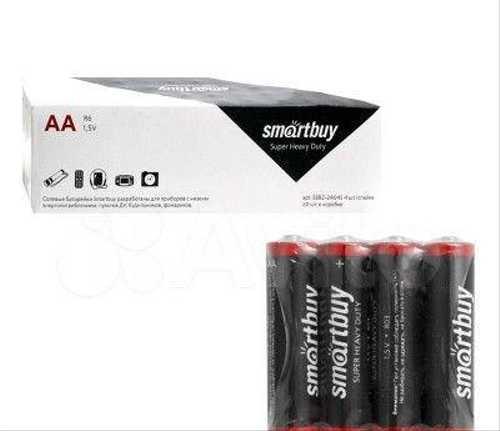 Батарейка солевая Smartbuy, AA (R6) 1.5V, 40шт