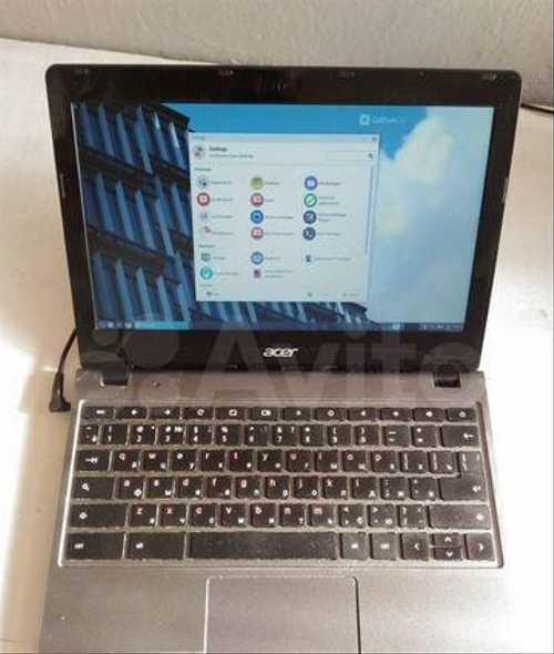 Chromebook Acer C720 / Gallium OS Linux
