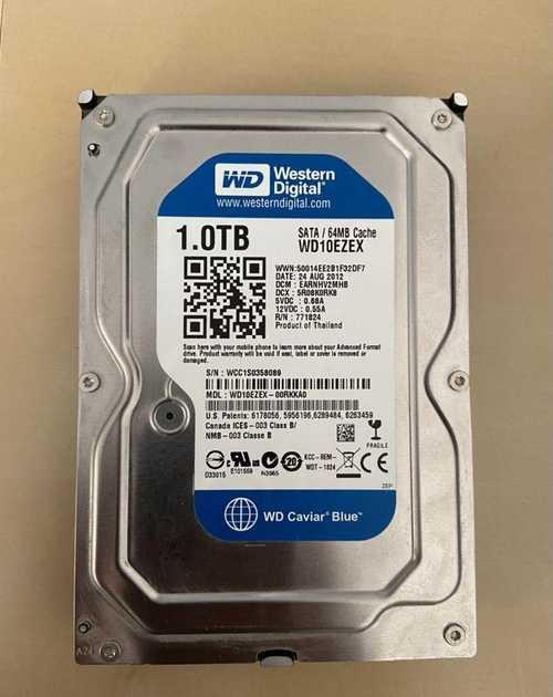Жесткий диск WD blue 1 Tb