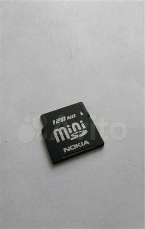 Карта памяти mini SD Nokia/коллекционирование