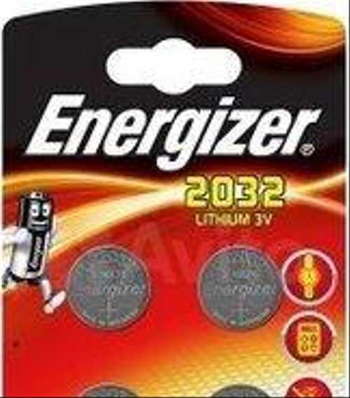 Батарейка Energizer Lithium CR2032 (4 штуки)