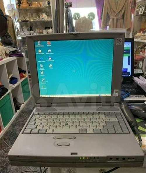 Ноутбук Toshiba 480CDT ретро