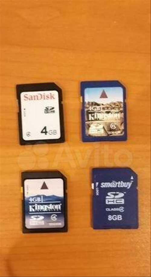Карты памяти SD\MicroSD
