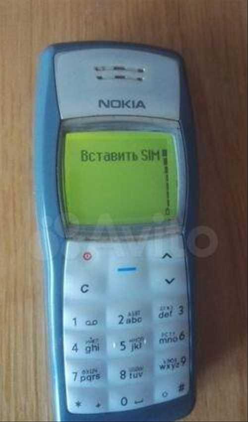 Телефон Nokia 1100, оригинал. Легенда