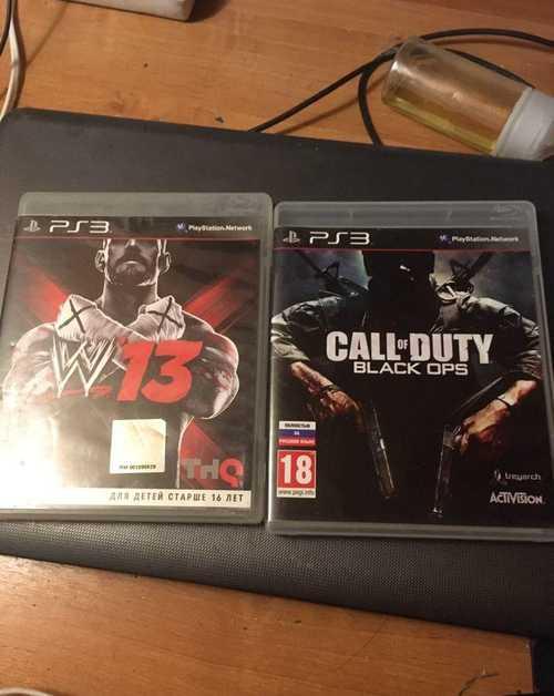 Игры на PS3. WWE 13; Call Of Duty: Black Ops