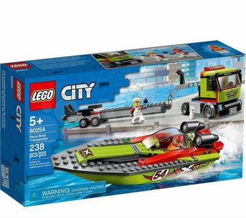 Lego City Транспортировщик скоростных катеров 60254