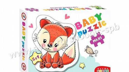 Пазл Baby Puzzle Лесные животные 5дет