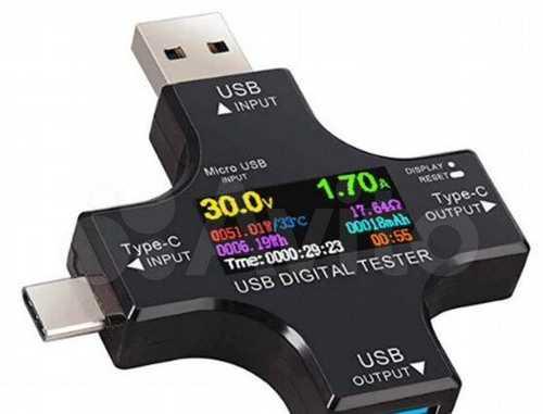 USB 3 Тестер Зарядка (6 в 1)