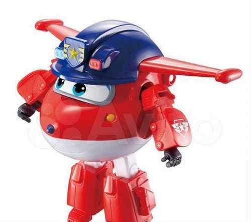 Трансформер Super Wings "Джетт", команда Полиции (EU730231)