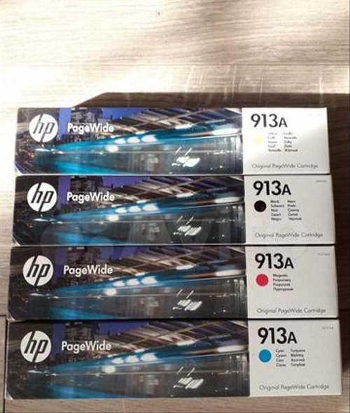 Картриджи hp 913a оригинальные