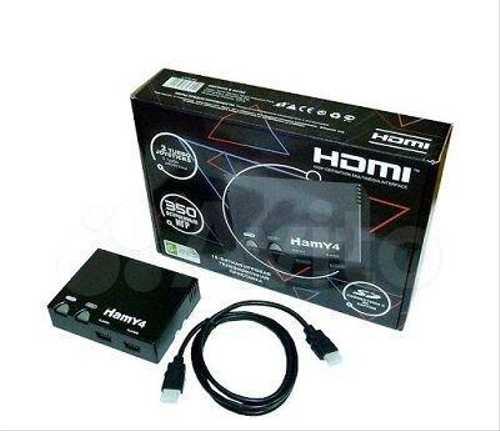 Hamy 4 hdmi Sega-Dendy (8bit / 16bit) + 350 игр