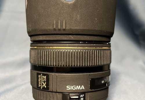 Объeктив Sigma 30mm f/1.4 Сanon