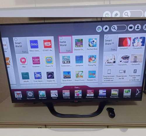 Премиум телевизор LG, 120см, смарт, WiFi, 3D