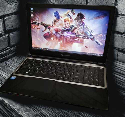 Быстрый ноутбук Packard Bell/HD 15.6/HDD 320gb