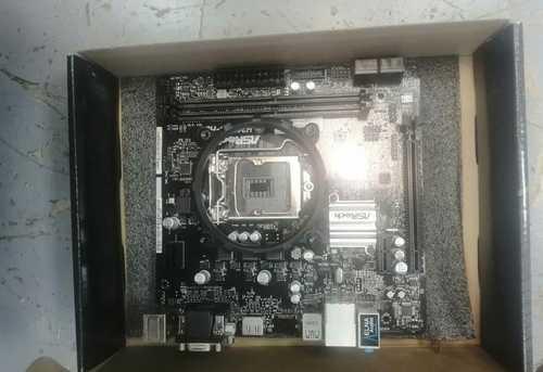 Б/У Материнская плата s1151 ASRock H310CM-HDV