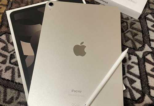 Планшет Apple iPad Air 5 (2022) 64GB +Apple pensil