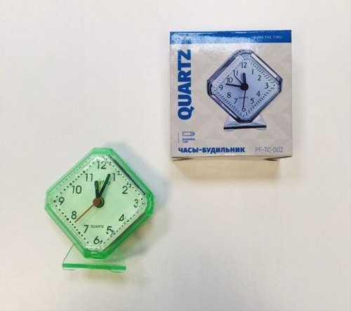 Часы с будильником Perfeo PF-TC-002, кварц, ромб