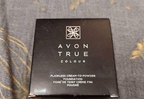 Кремовая тональная основа Avon true colour