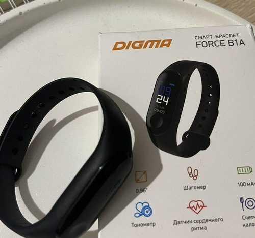 Фитнес браслет смарт-часы Digma force